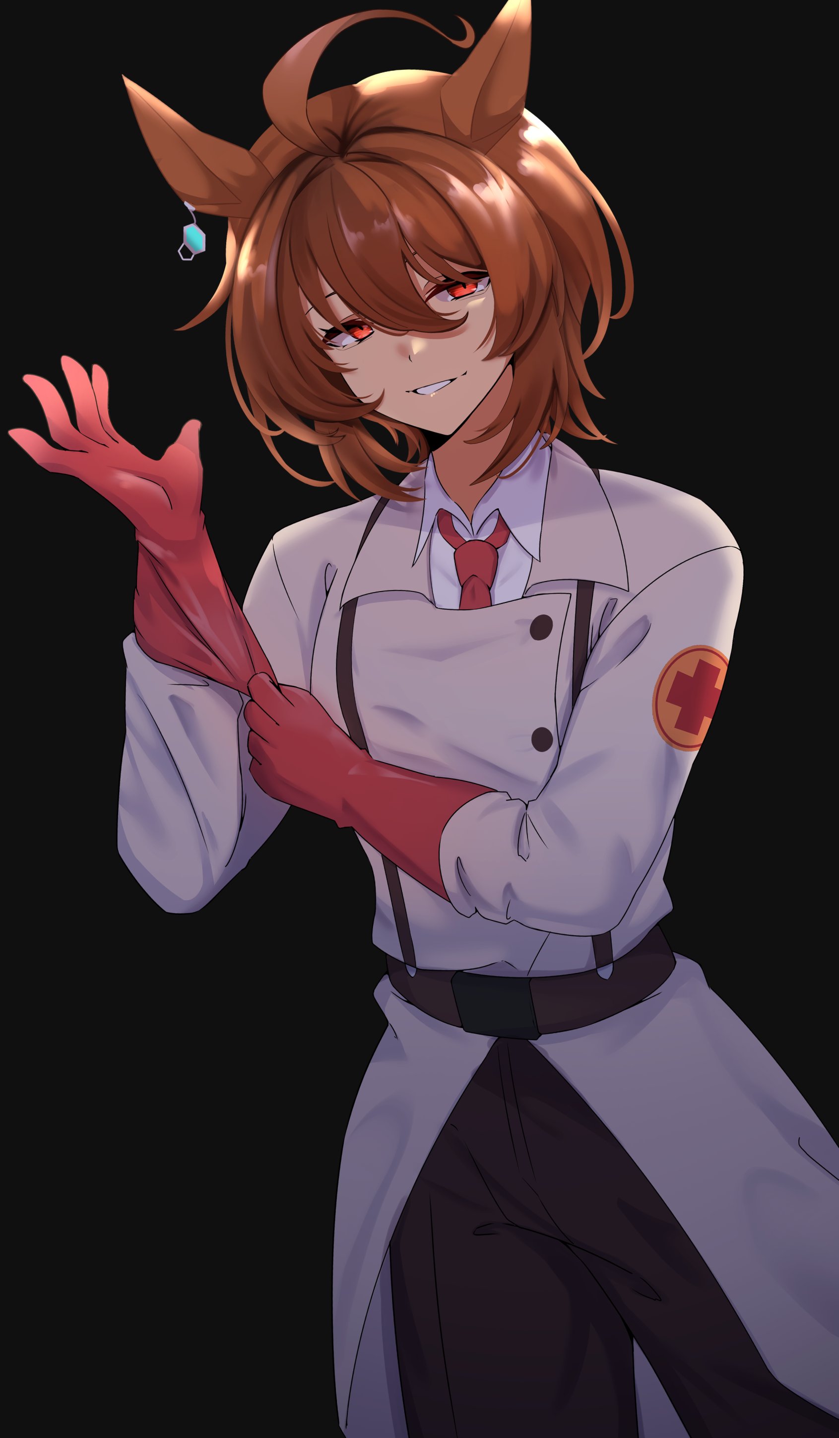Safebooru - 1girl :d absurdres agnes tachyon (umamusume) ahoge animal ...