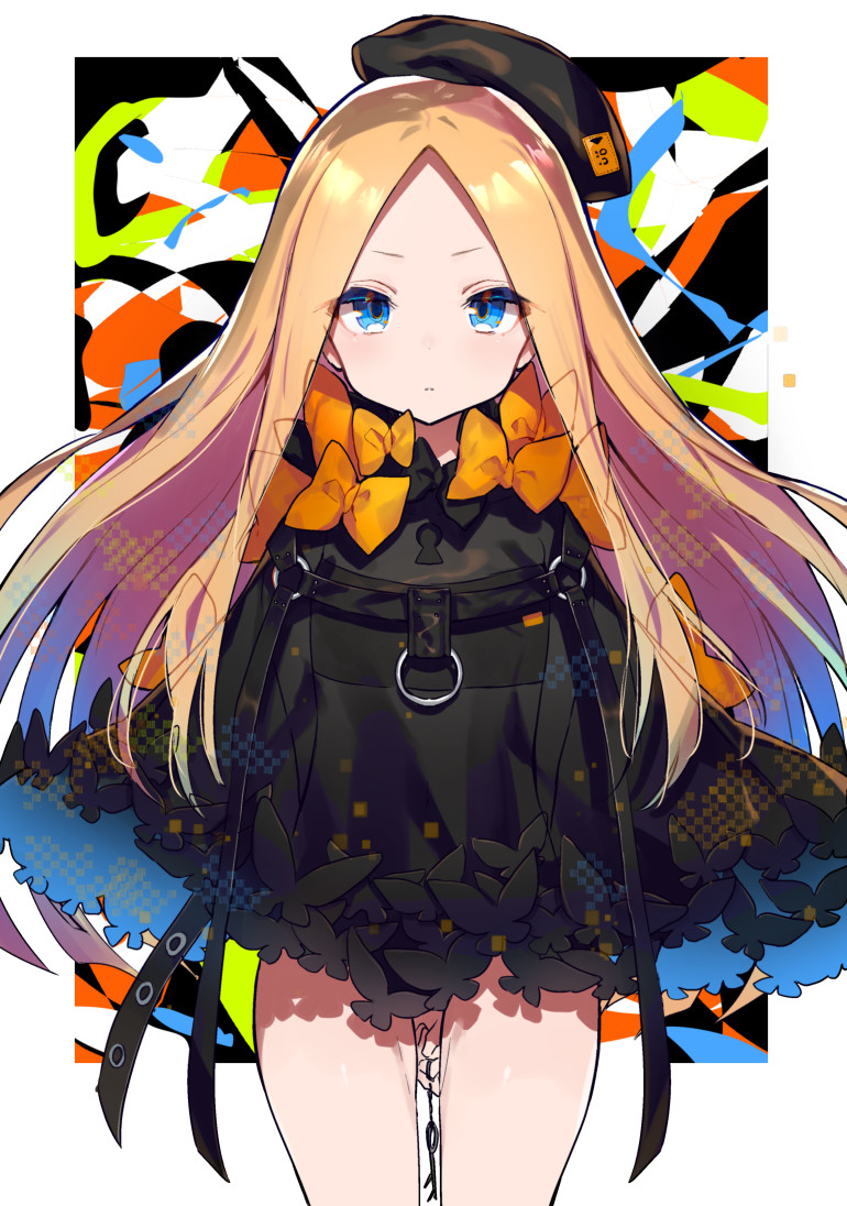 Safebooru - 1girl abigail williams (fate/grand order) alternate costume bangs beret black bow ...