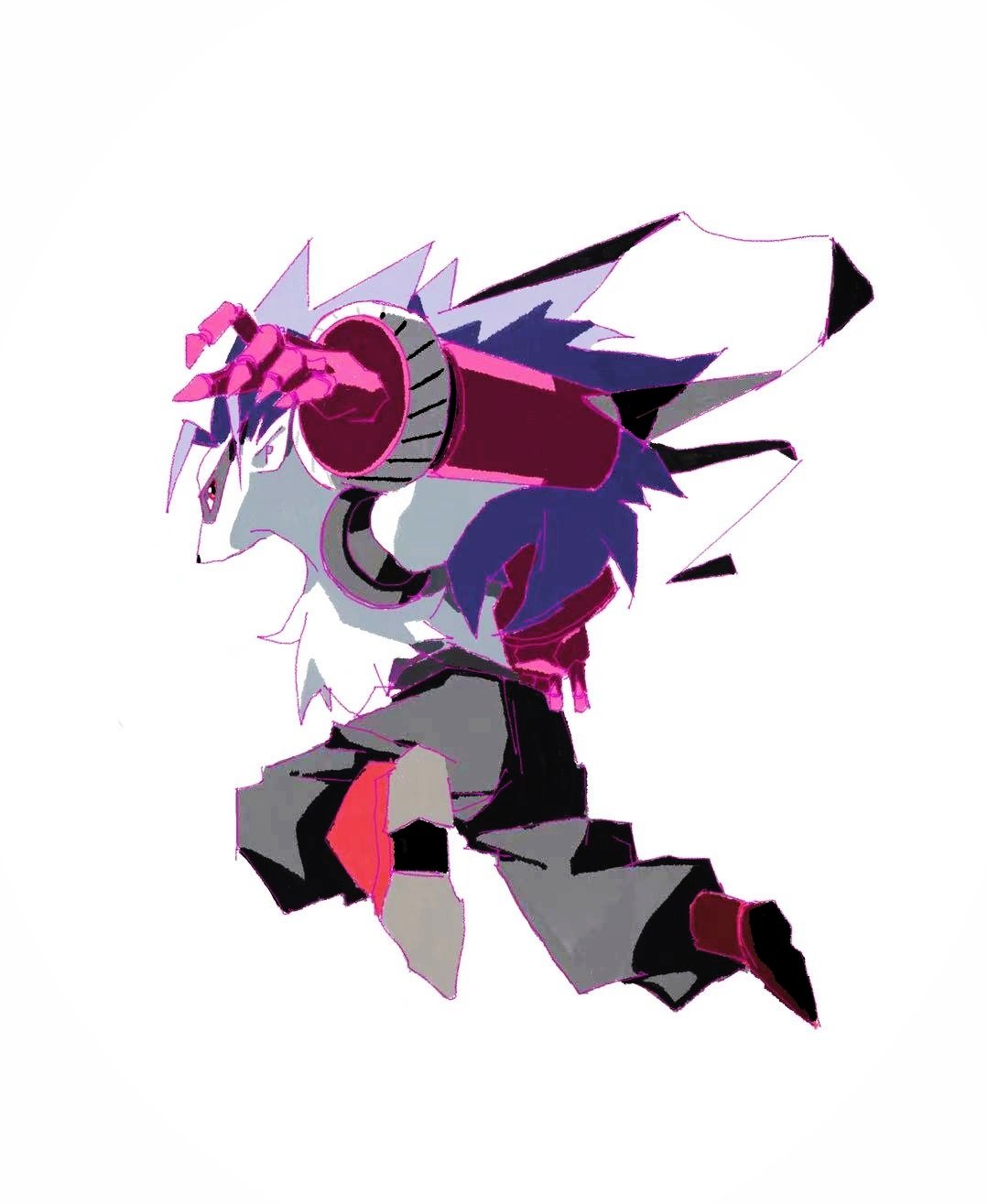 Safebooru - 1girl black mask black pants boots digimon digimon ...