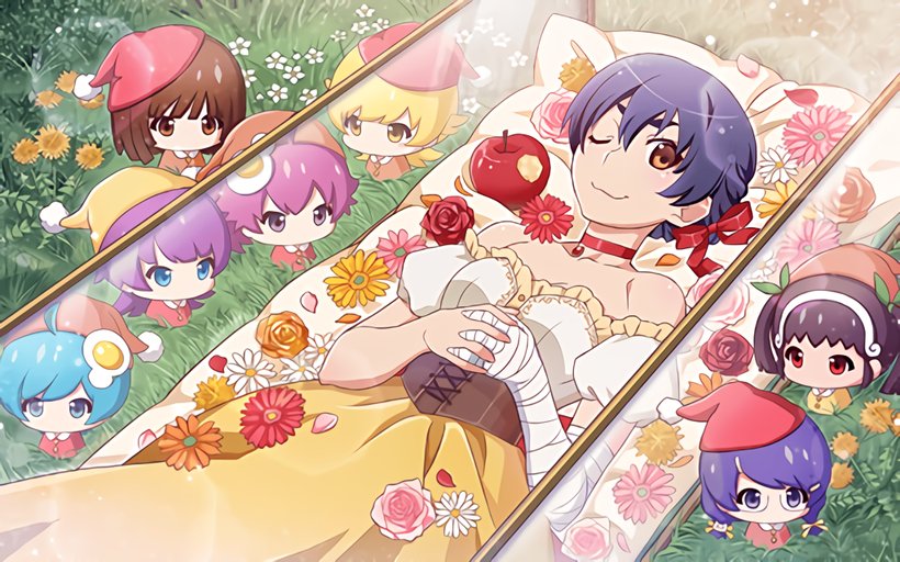 Safebooru - apple araragi karen araragi tsukihi bandaged arm bandages ...
