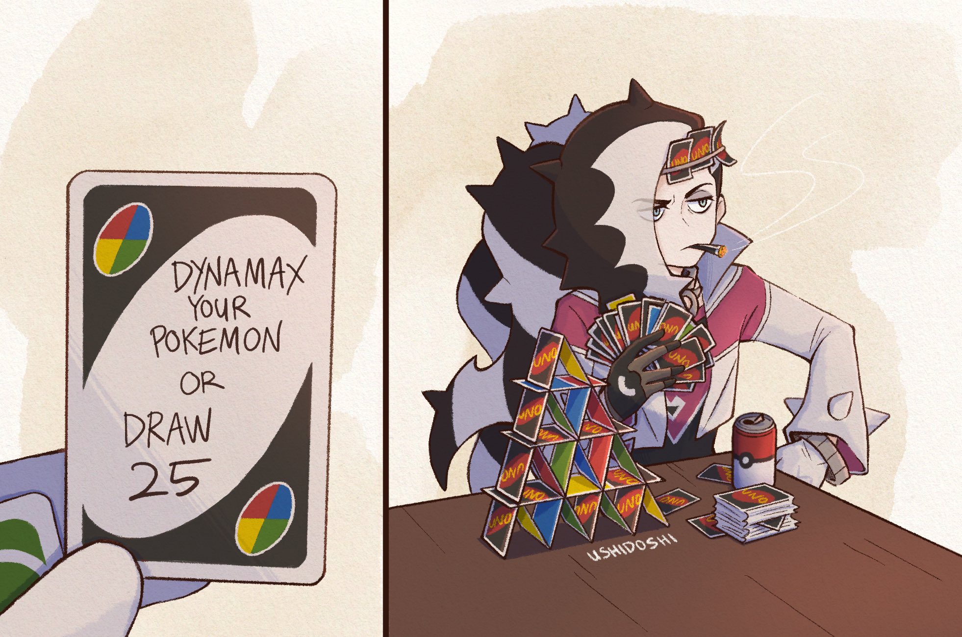 Safebooru - 1boy artist name can card draw 25 english commentary eyes ...