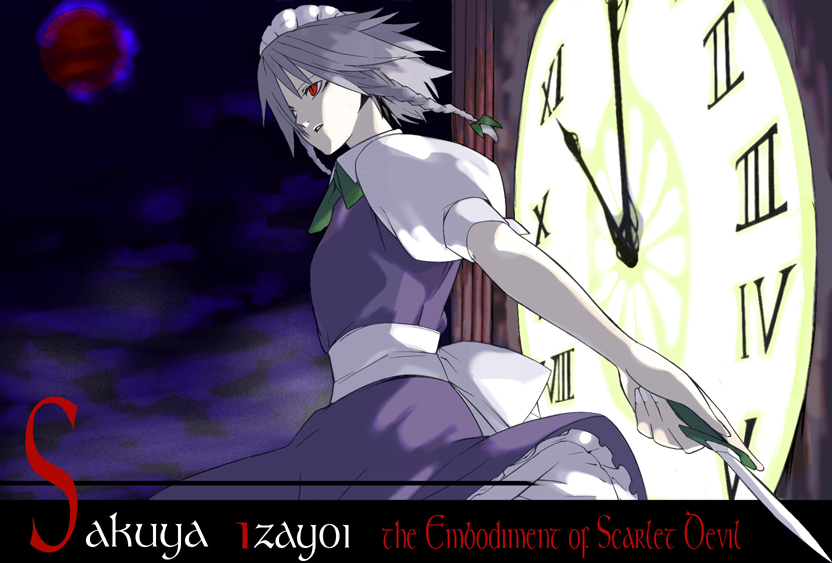 Safebooru - clock izayoi sakuya onigunsou touhou | 288478