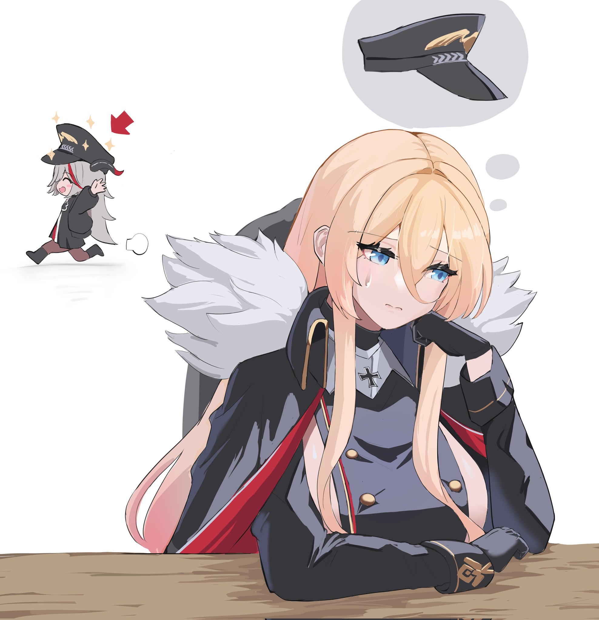 Safebooru - 2girls aegir (azur lane) azur lane backward-facing horns ...