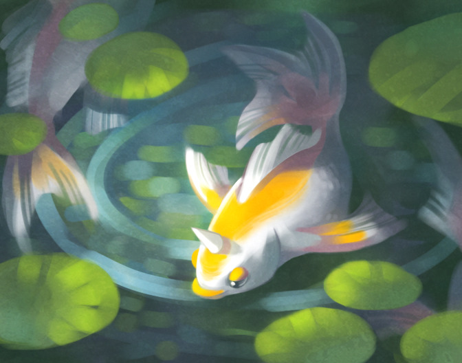 Safebooru - alternate color commentary creature english commentary fish ...