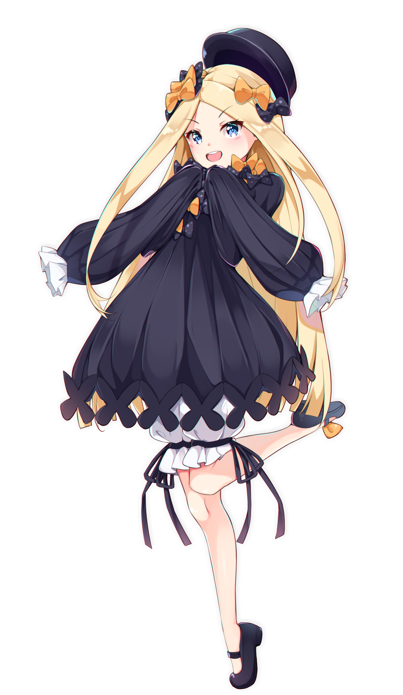 Safebooru - 1girl abigail williams (fate/grand order) absurdres bangs black bow black dress ...