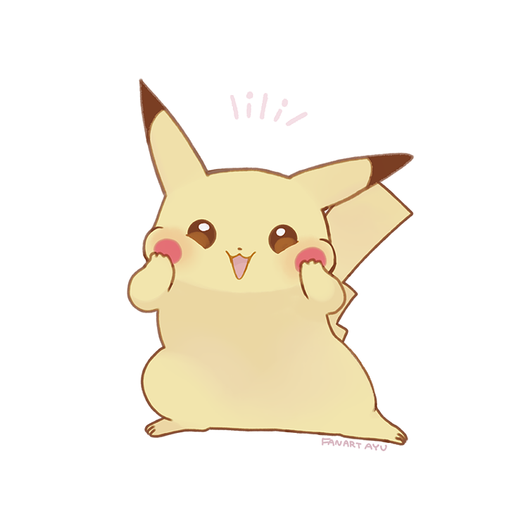 Safebooru - 1boy cute kawaii no humans pikachu pokemon squishing cheeks ...