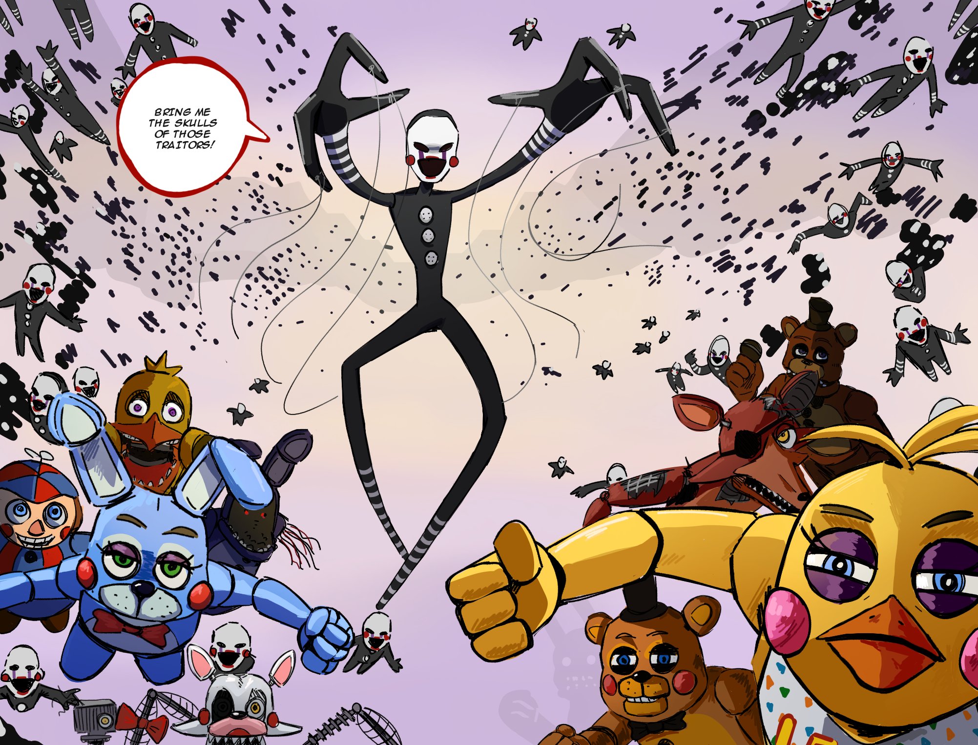 Safebooru - animatronic commentary english commentary english text five ...