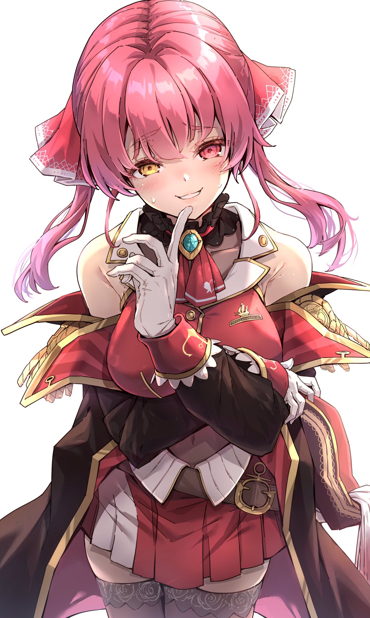 Safebooru - 1girl bare shoulders black legwear blush bodysuit under ...