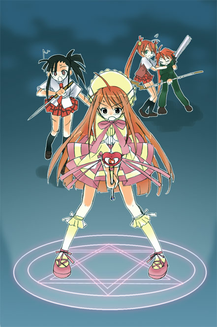 Safebooru - black hair bonnet ensis exorcizans hair ornament harisen ...