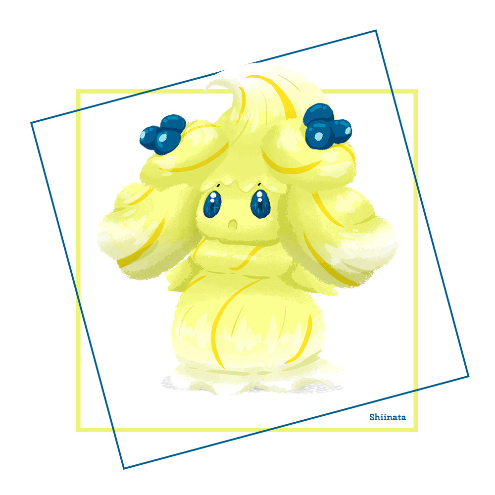 Safebooru - :o alcremie alcremie (berry sweet) alcremie (lemon cream ...