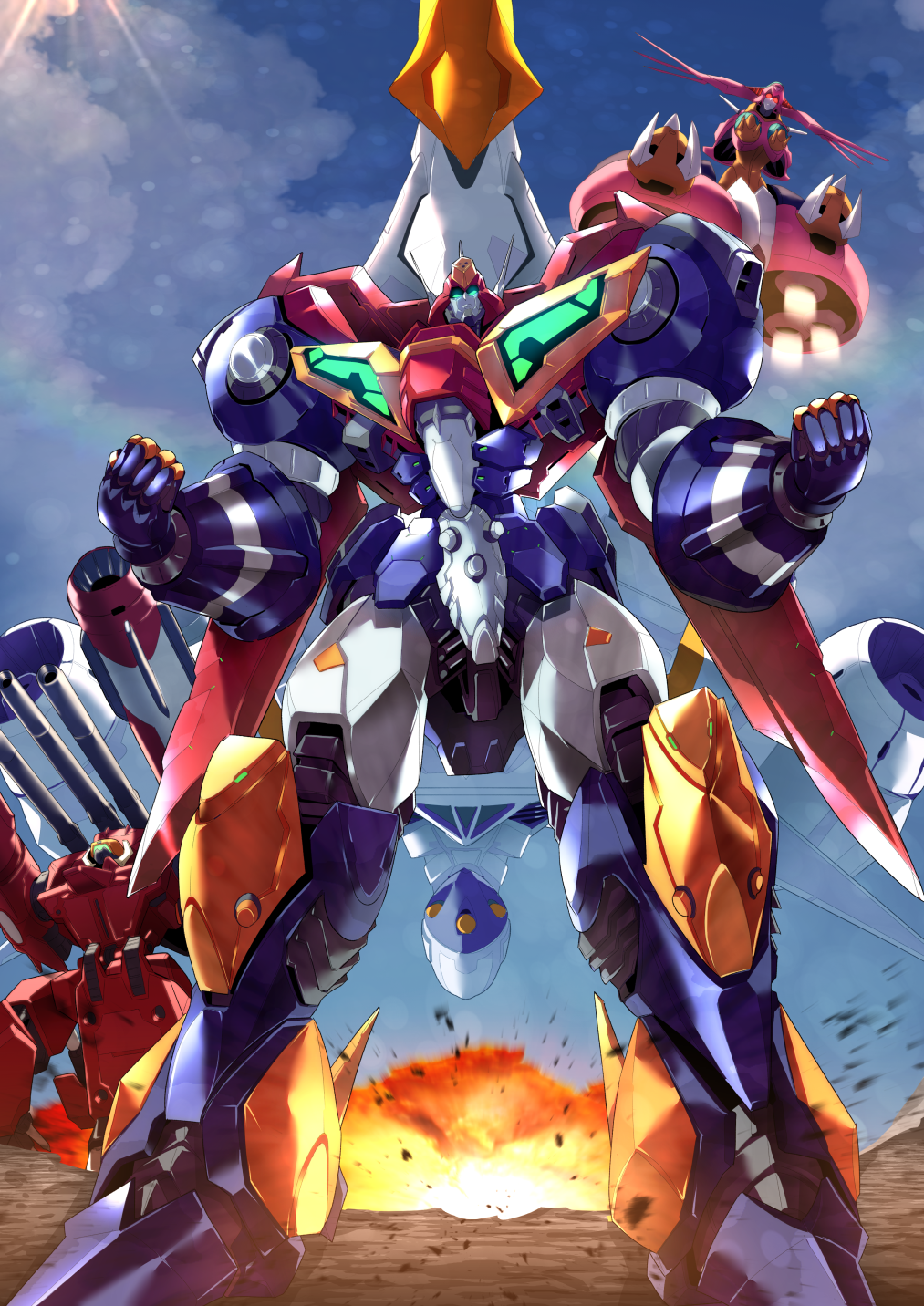 Safebooru - clenched hands from below green eyes highres kadokawa ...