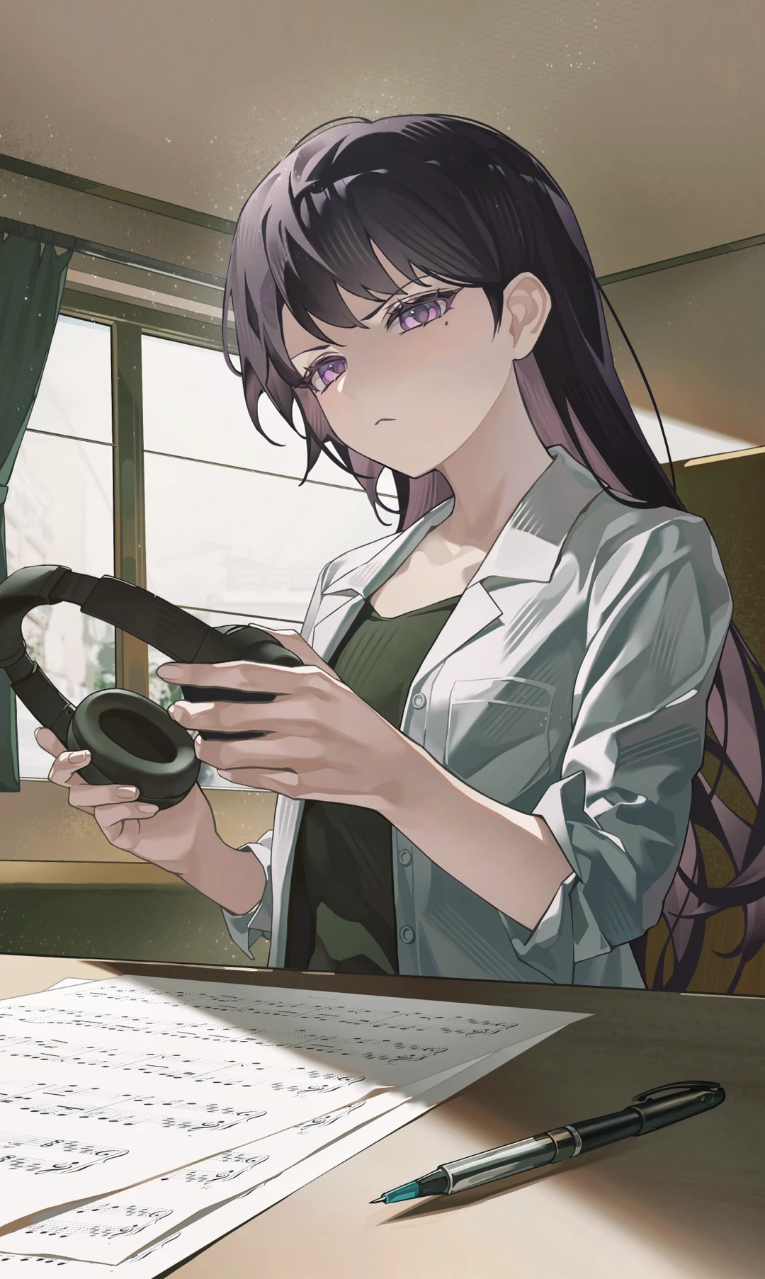 Safebooru - 1girl bang dream! bang dream! it's mygo!!!!! black hair ...