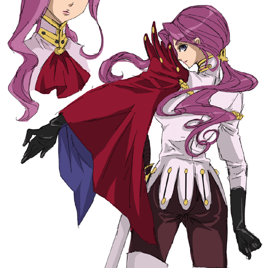 Safebooru - code geass cornelia li britannia gloves purple eyes purple ...