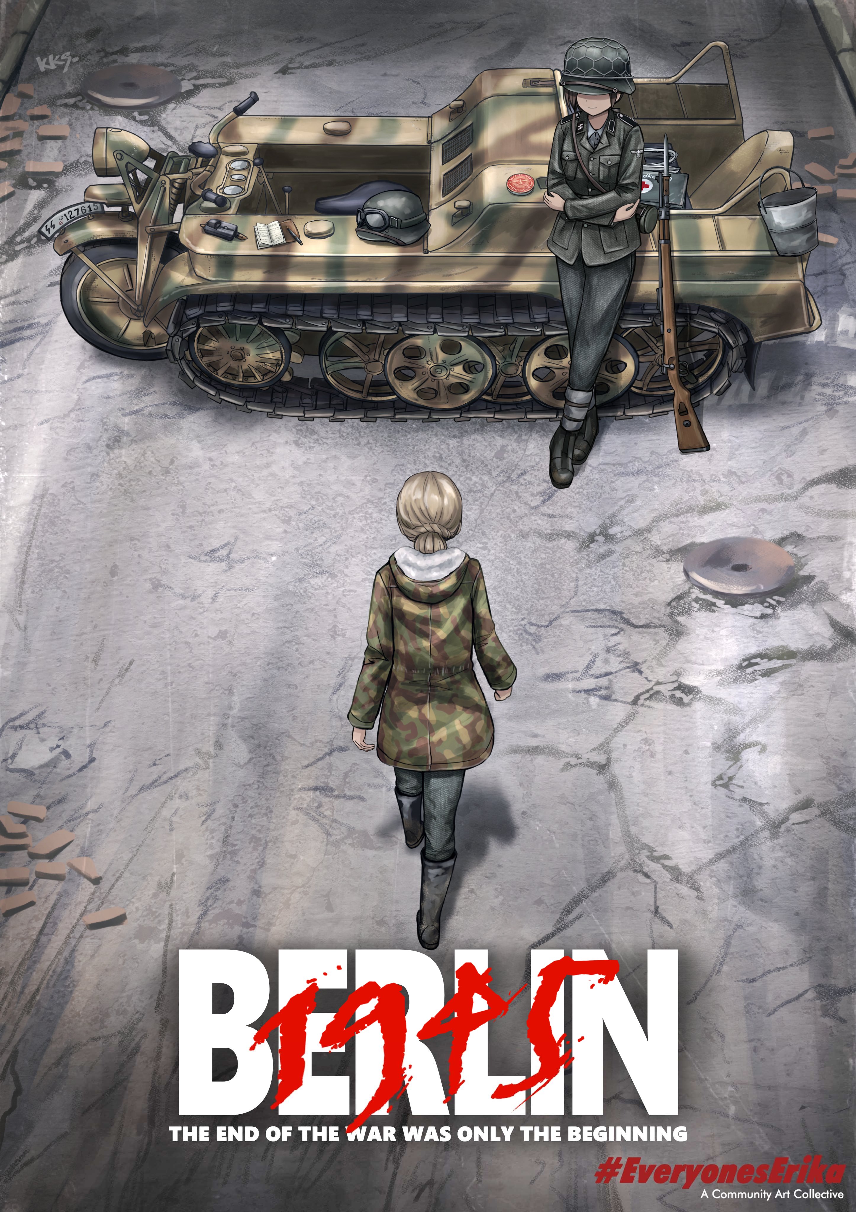 Safebooru - 2girls absurdres black boots black jacket black pants black ...