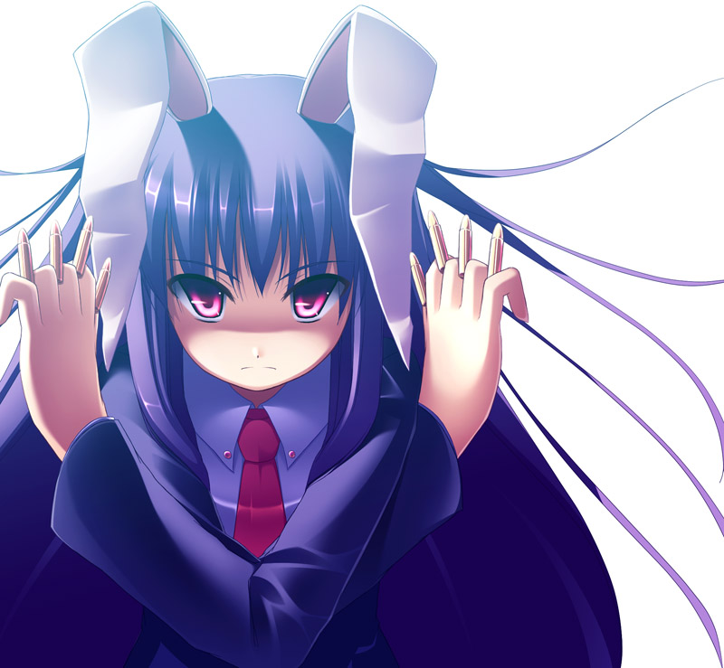 Safebooru - bullet bullets bunny ears long hair maid koubou rabbit ears ...