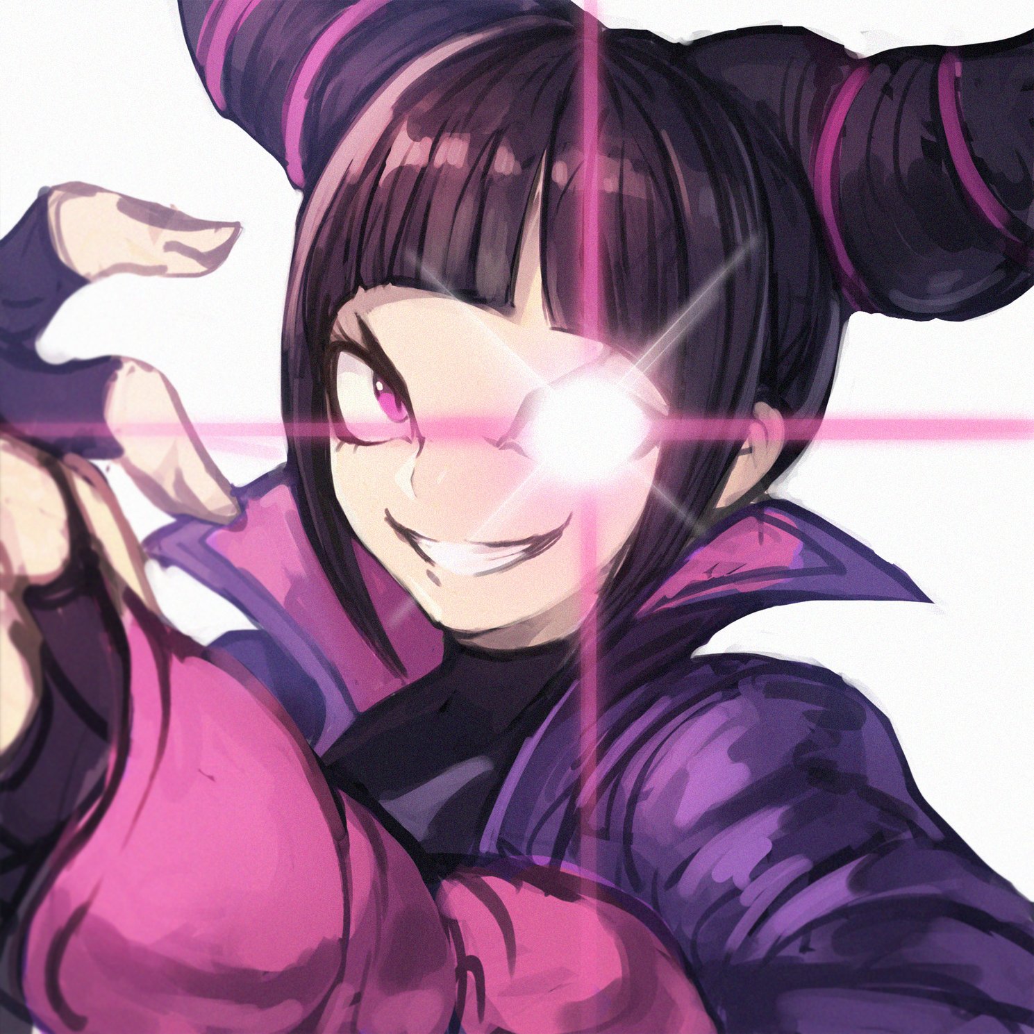 Safebooru - 1girl bangs black hair black shirt blunt bangs breasts ...