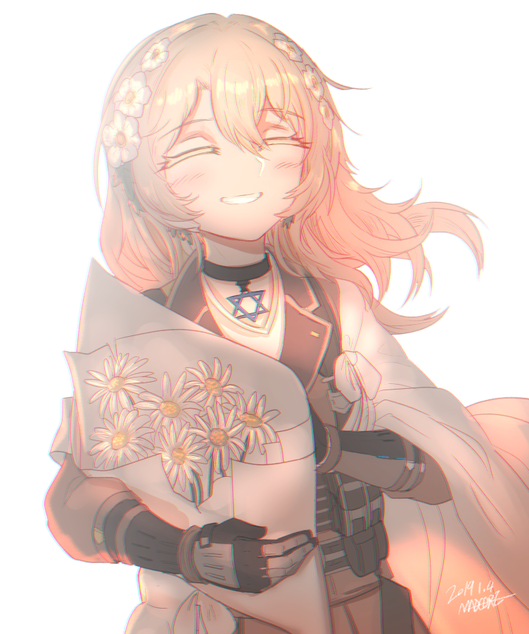 Safebooru - 1girl bangs black gloves blonde hair blush cape choker ...