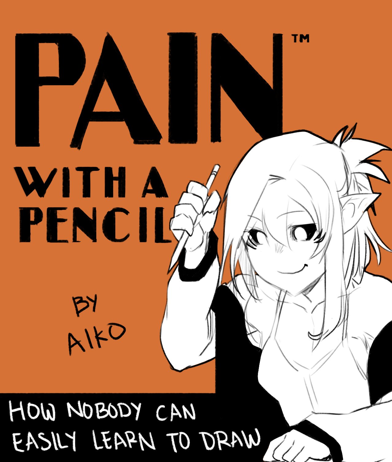 Safebooru - 1girl aiko (less) bare shoulders black sclera breasts ...