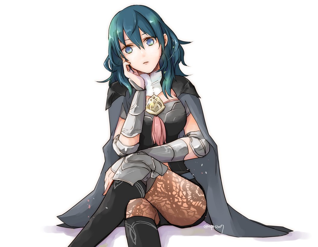 Safebooru - 1girl armor blue eyes blue hair byleth (fire emblem) byleth eisner (female) cape ...
