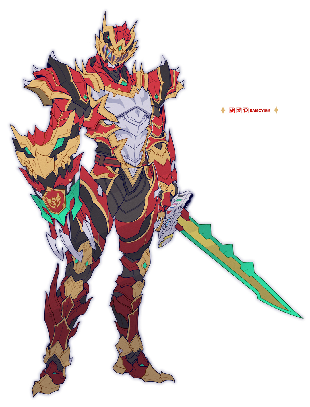 Safebooru - armor bodysuit character request claw (weapon) claws dino ...