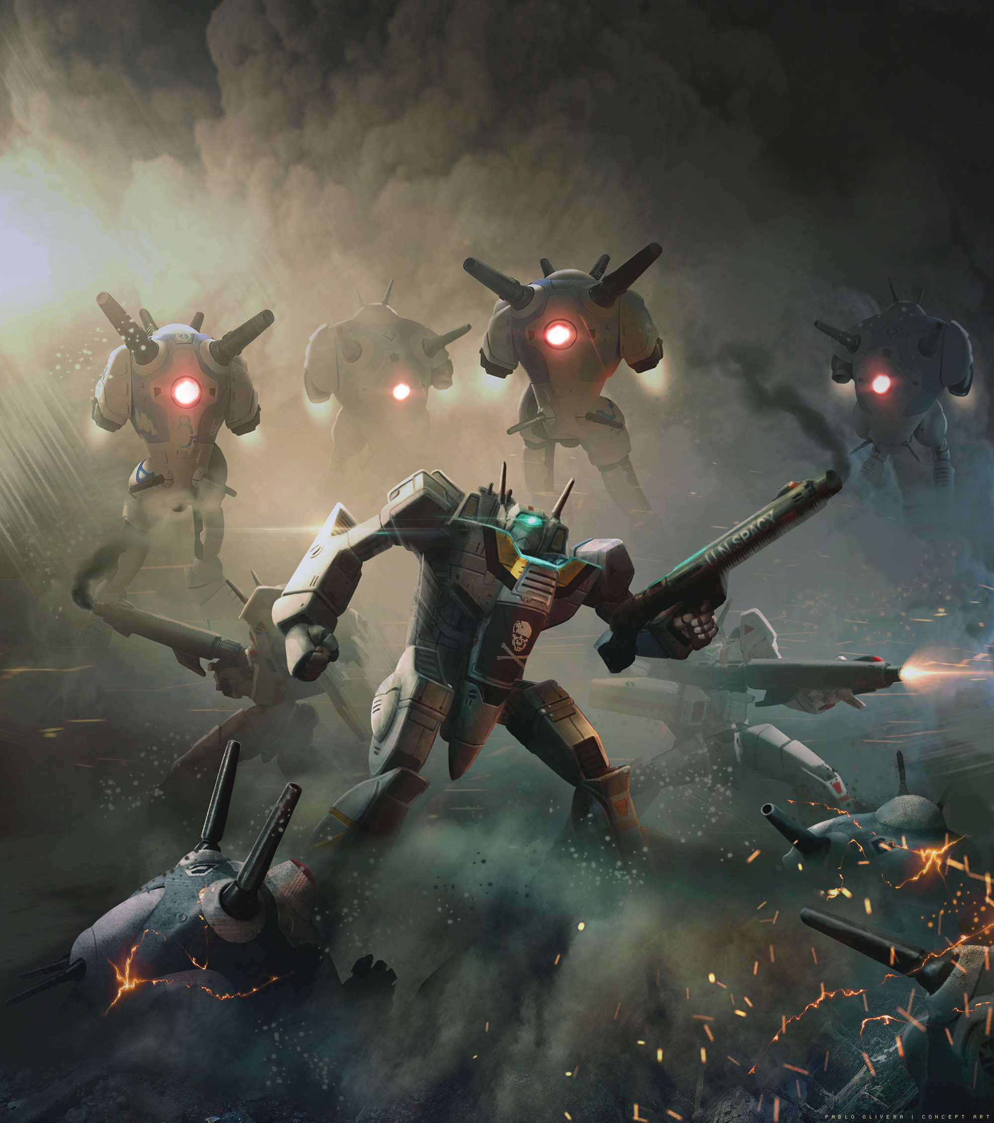 Safebooru - alien broken choujikuu yousai macross commentary concept ...