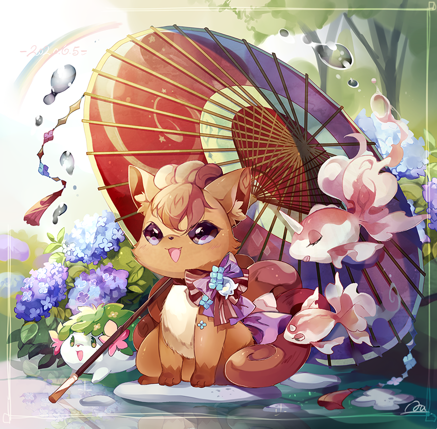 Safebooru - :3 artist name bangs black eyes blue flower blush border ...