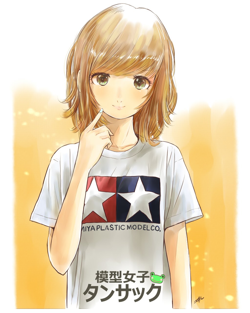 Safebooru 1girl Bangs Brown Eyes Brown Hair Eyebrows Visible Through 1295