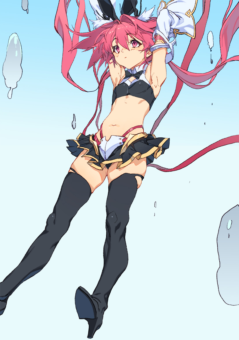 Safebooru - 1boy armpits arms up astolfo (fate) astolfo (saber) (fate) bangs black bow black ...