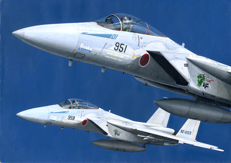 Safebooru - acrylic paint (medium) aircraft airplane f-15 eagle fighter ...