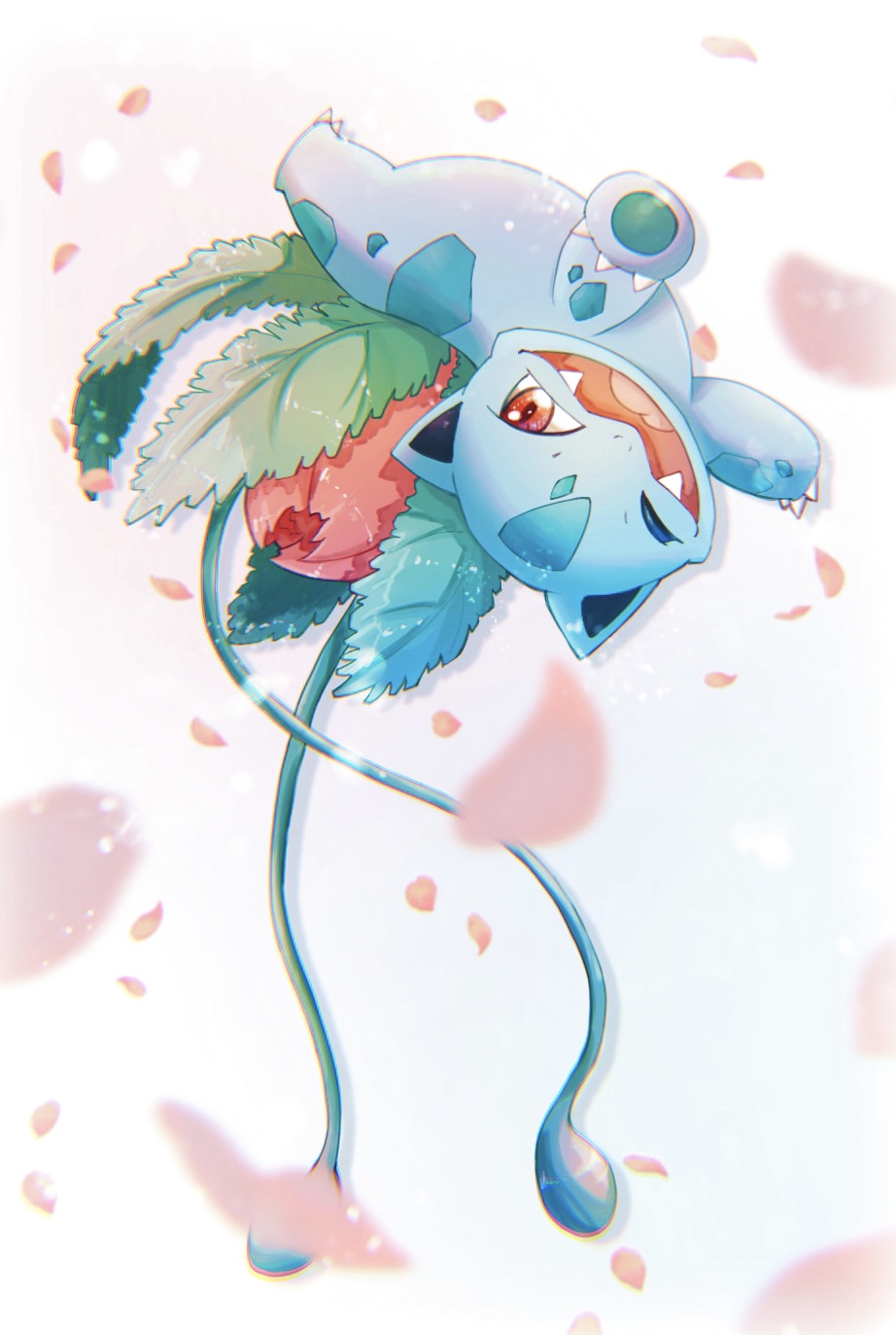 Safebooru - animal focus bulbasaur claws commentary request drop shadow ...