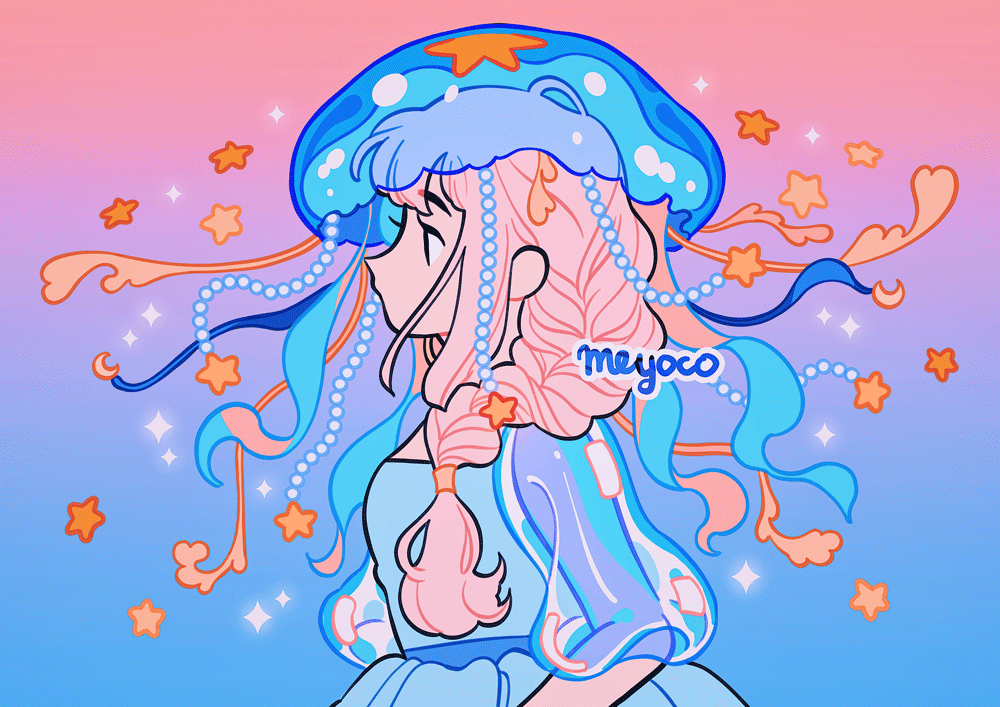 Safebooru - 1girl artist name blue background blue dress braid dress ...