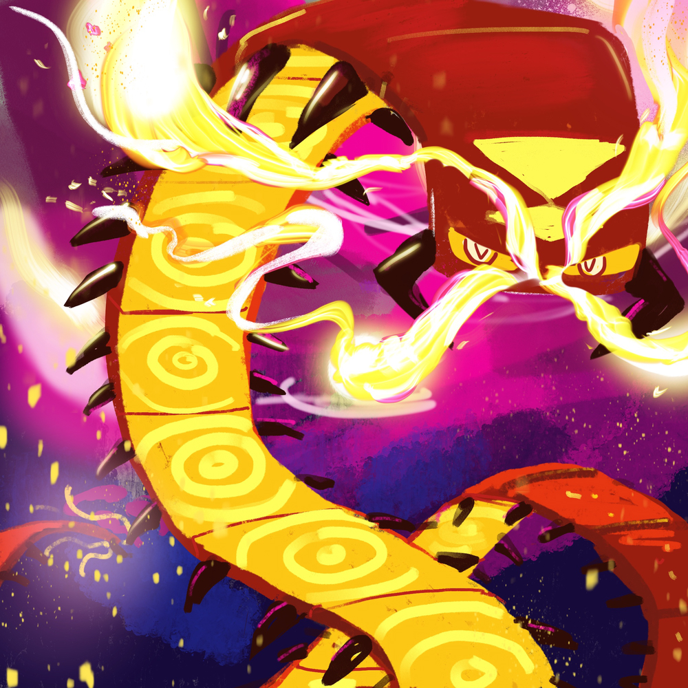 Safebooru - bug centipede centiskorch commentary request embers fire ...
