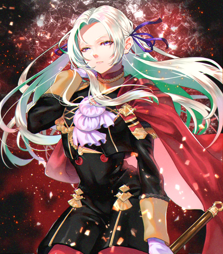 Safebooru - 1girl cape closed mouth edelgard von hresvelg fire emblem ...