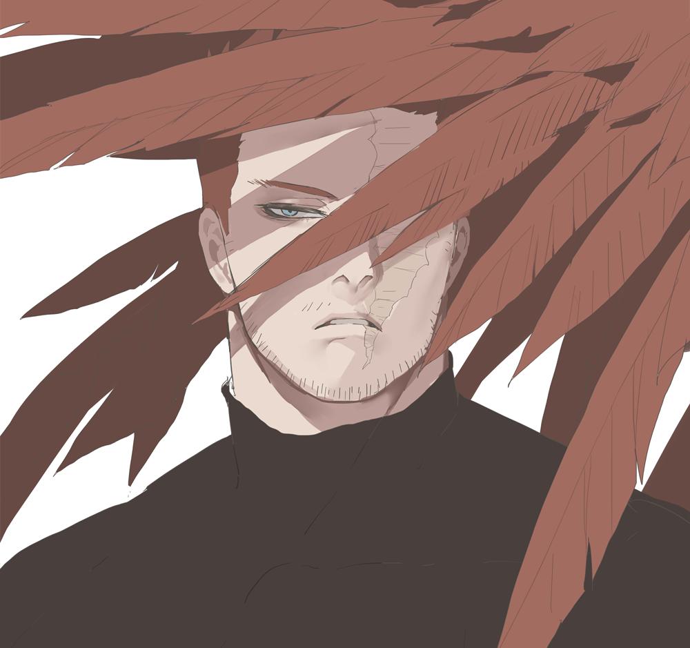 Safebooru - 1boy alternate costume beard blue eyes boku no hero ...