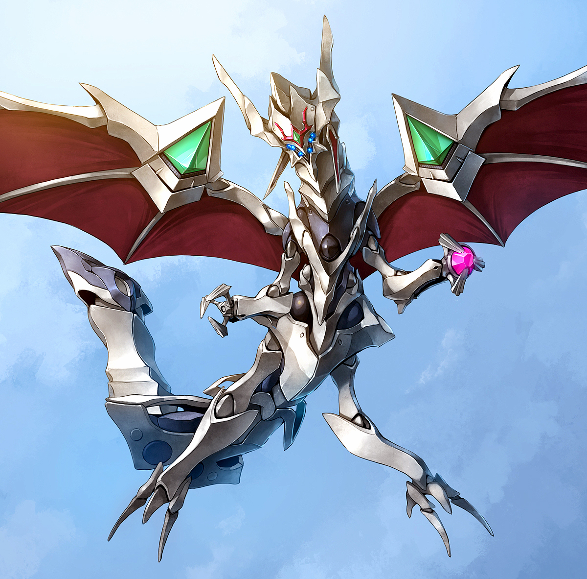 Safebooru - blue eyes dragon english commentary escaflowne extra eyes ...