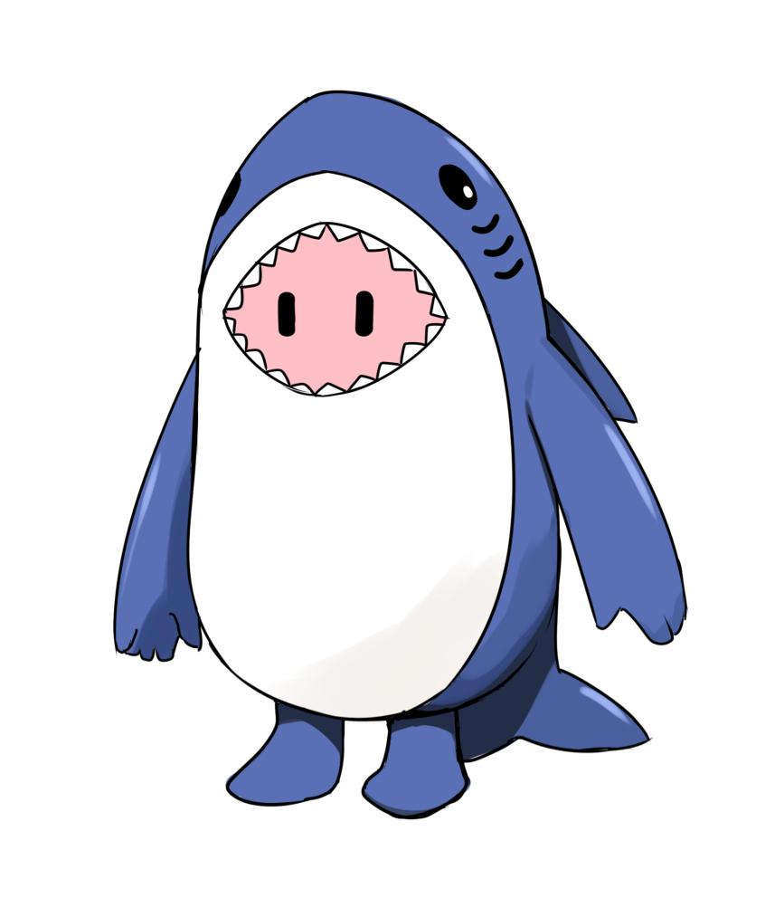 Safebooru - 1other animal costume commentary request fall guy fall guys ...