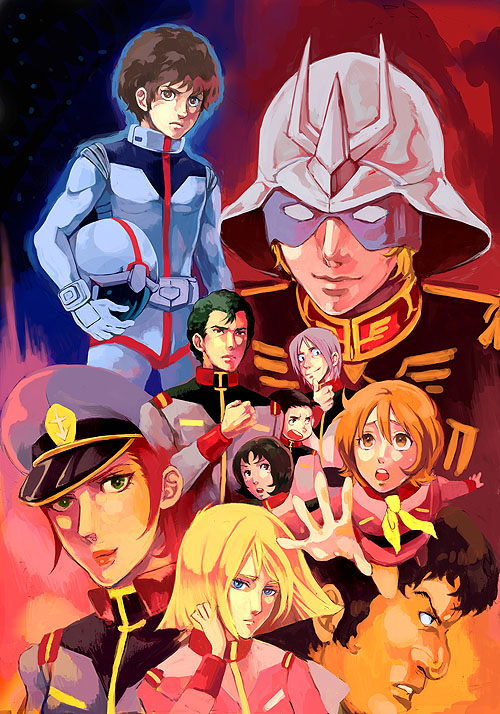 Safebooru - ascot bright noa char aznable frau bow gundam hat hayato ...