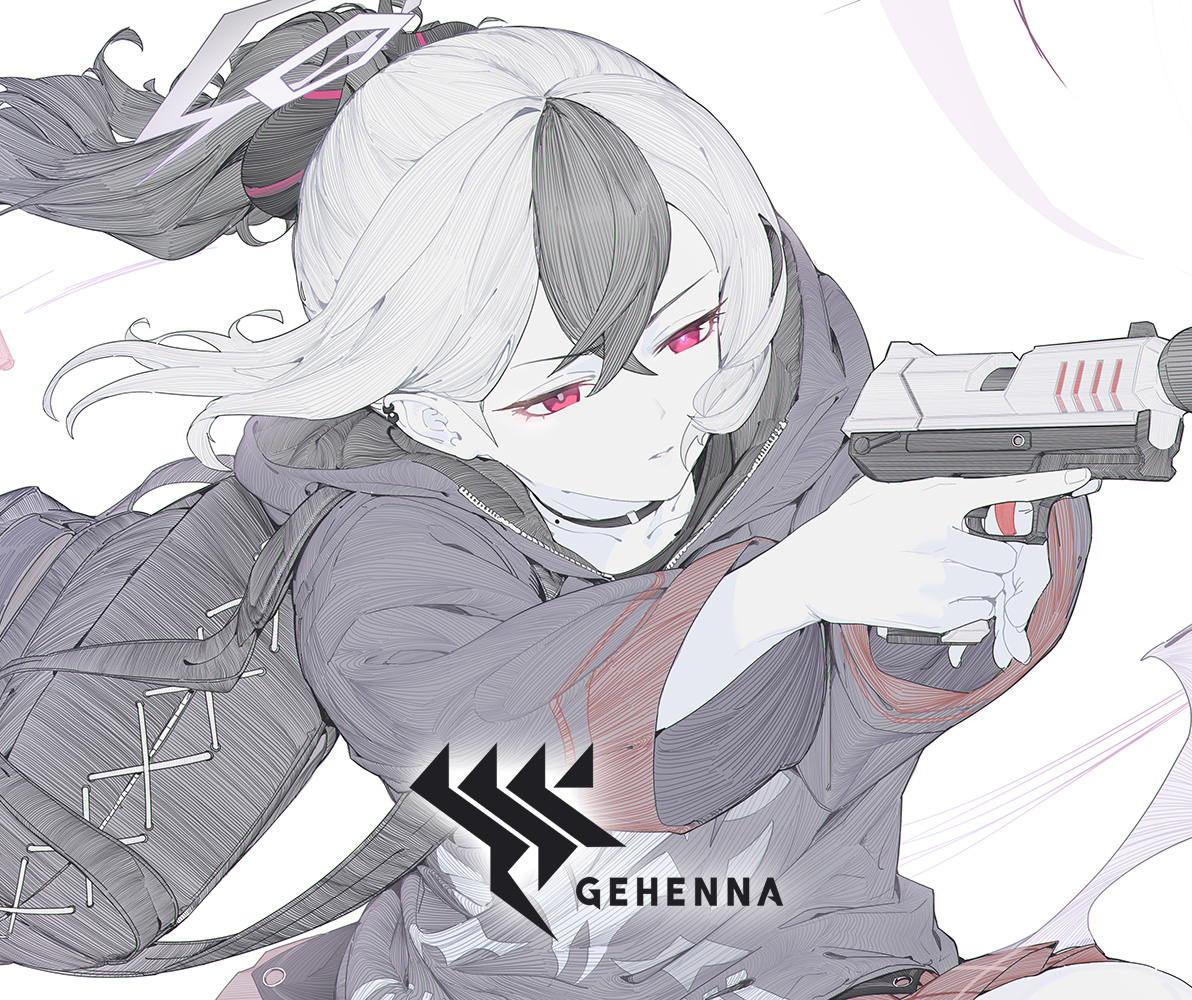 Safebooru - 1girl black bag black choker black hair black hoodie black horns blue archive choker ...