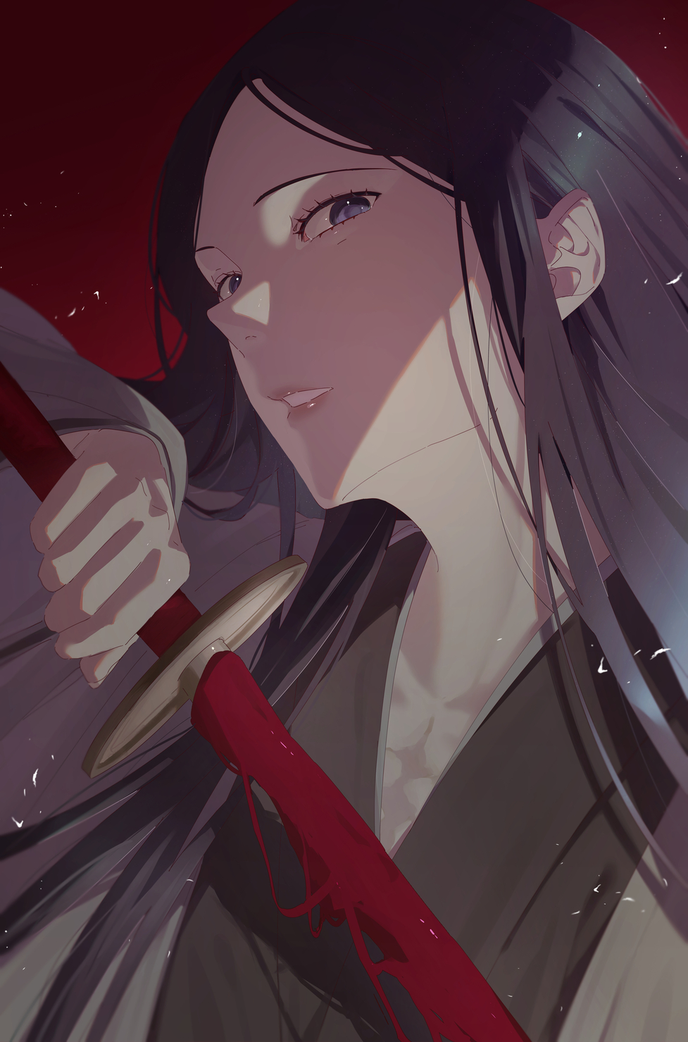 Safebooru - 1girl bankai black hair bleach bleach: sennen kessen-hen ...