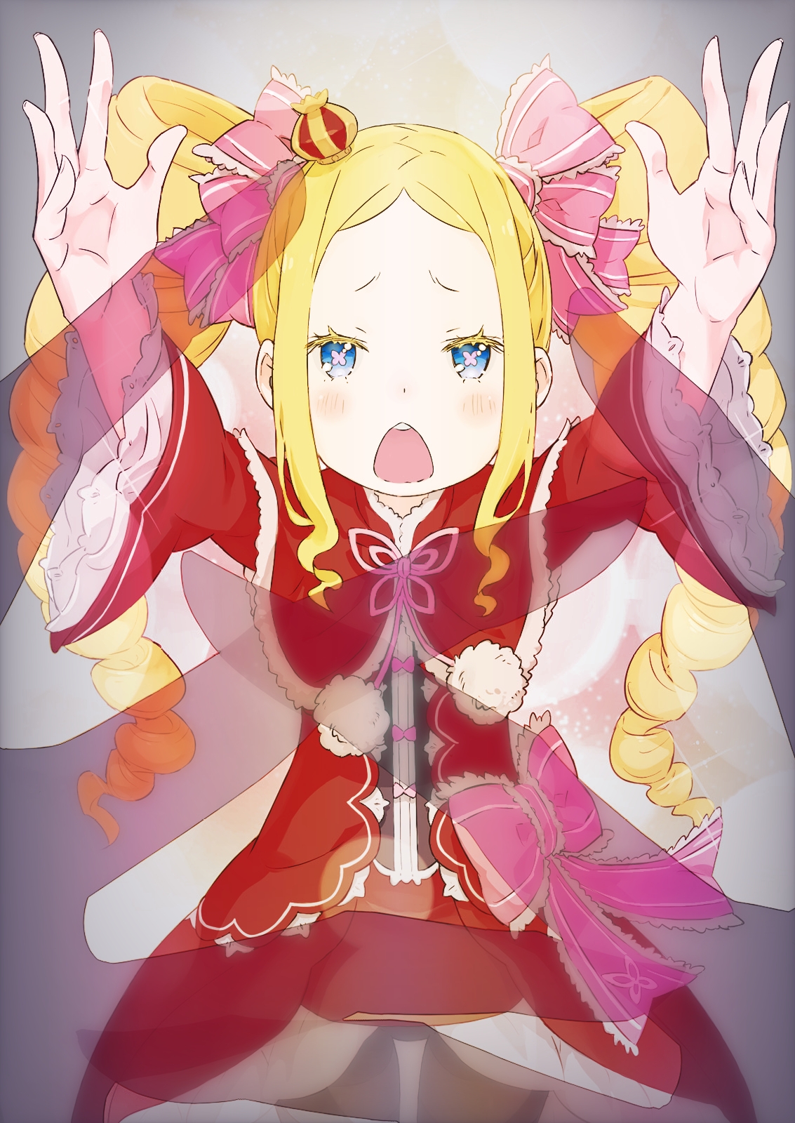 Safebooru - 1girl :o beatrice (re:zero) blonde hair blue eyes blush ...