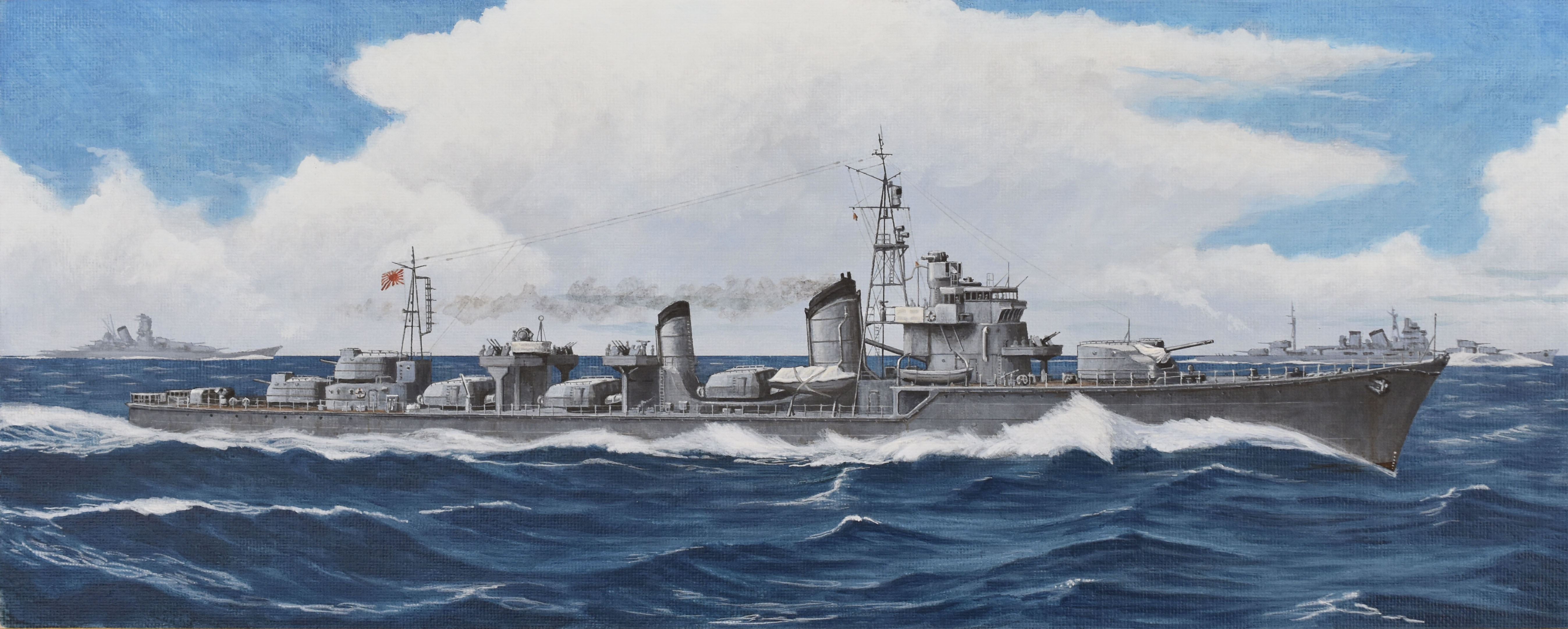 Safebooru - absurdres acrylic paint (medium) atelier bono blue sky ...