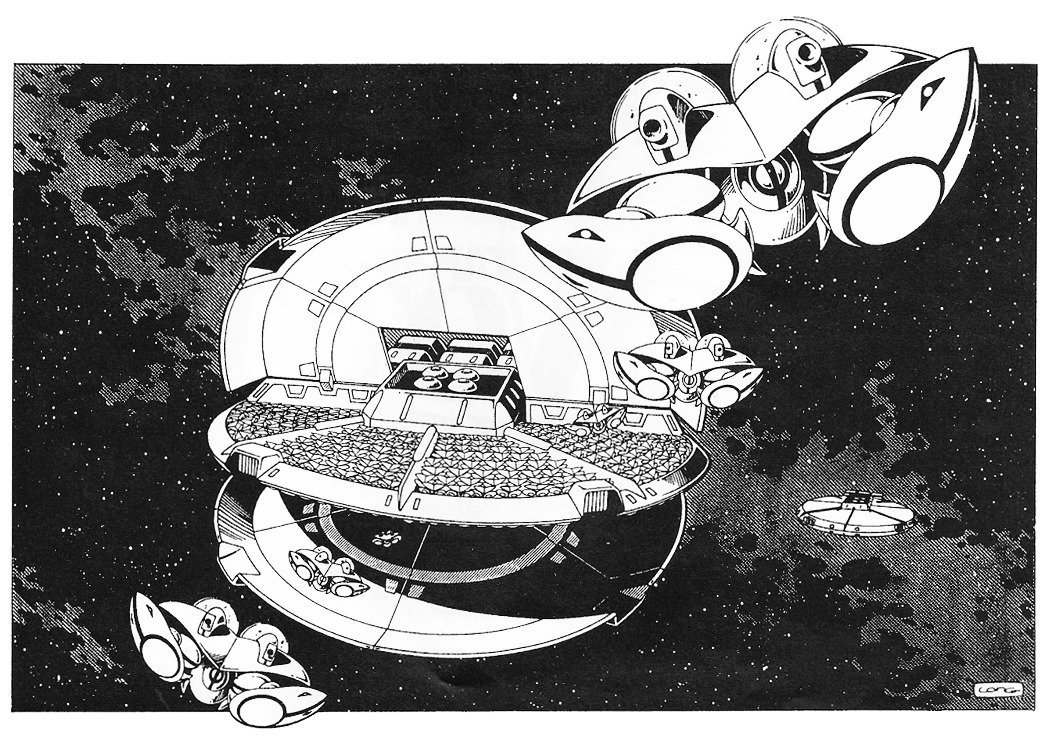 Safebooru - 1980s (style) alien claw (weapon) energy cannon igaa inbit ...