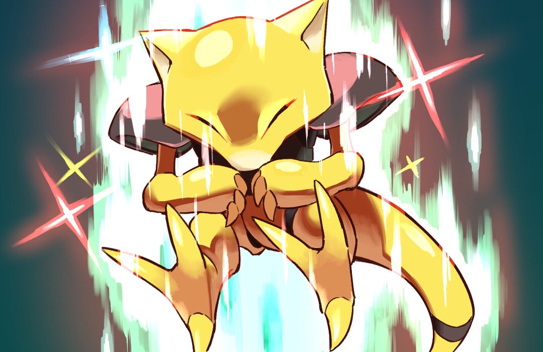 Safebooru - abra closed eyes commentary creature gen 1 pokemon hyou ...