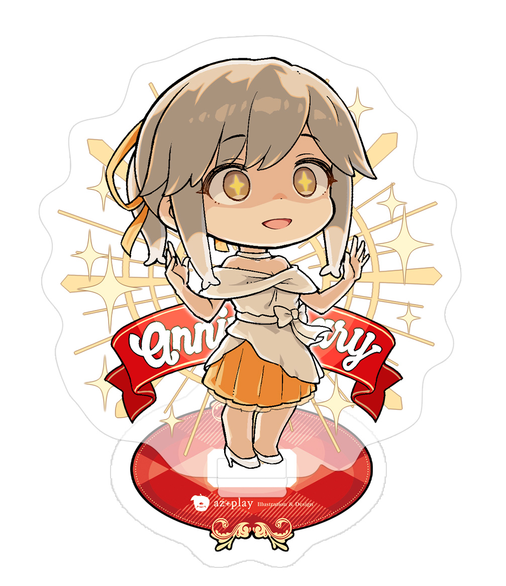 Safebooru - + + 1girl aka ringo brown eyes chibi commentary request ...