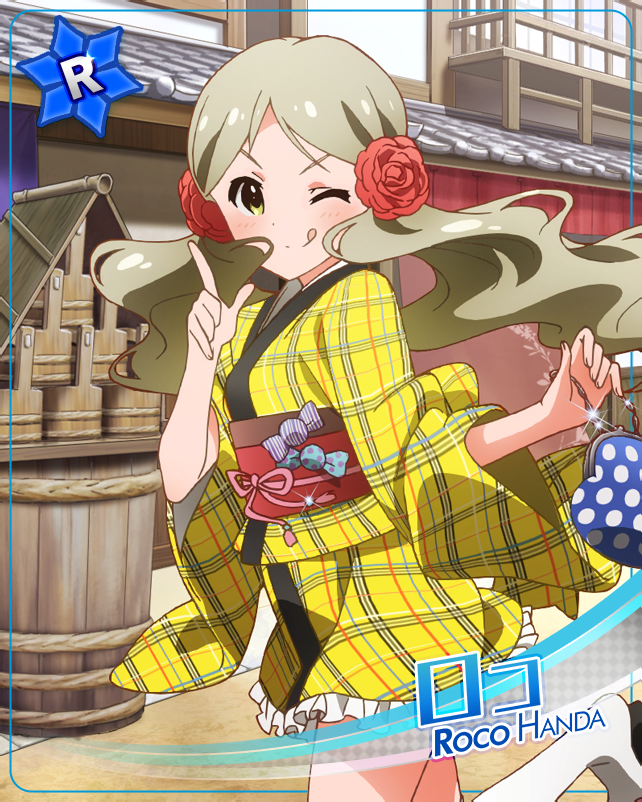 Safebooru - character name green hair handa roko idolmaster million live! theater days long hair ...