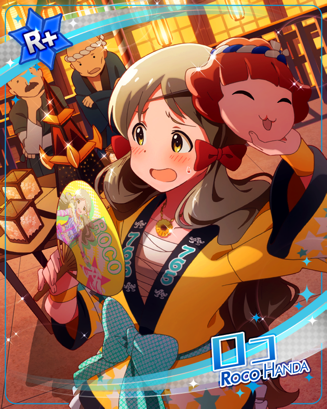 Safebooru - blush character name green hair handa roko idolmaster million live! theater days ...