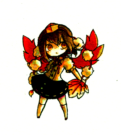 Safebooru - chibi hat lowres ritsu (pixiv9642) ritsu (roboroboro ...