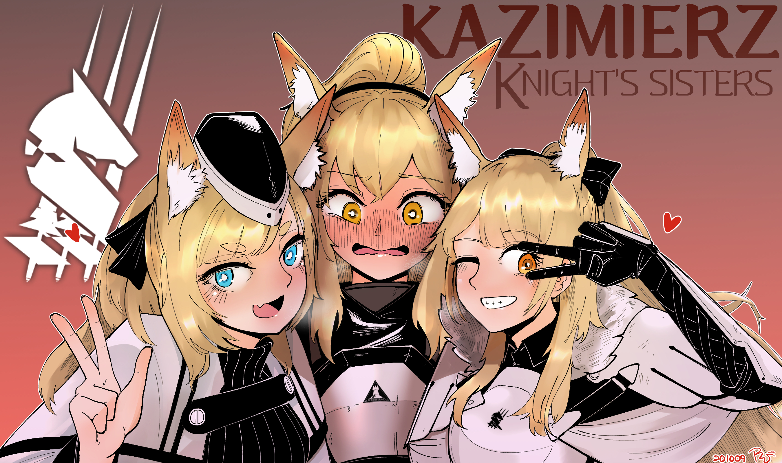 Safebooru - 3girls animal ear fluff animal ears arknights armor bangs ...