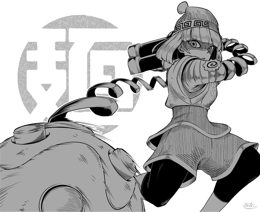 Safebooru - 1girl arms (game) bangs beanie bike shorts blunt bangs fujinoki (horonabe-ken ...