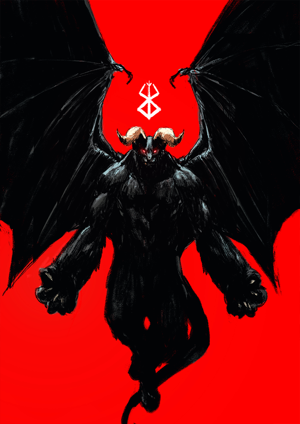 Safebooru - 1boy berserk brand of sacrifice chun lo claws closed mouth ...
